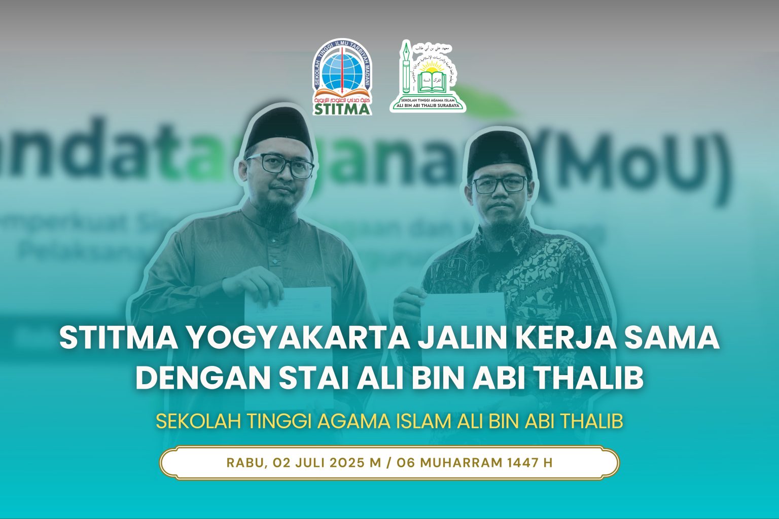 STITMA Yogyakarta Jalin Kerja Sama dengan STAI Ali bin Abi Thalib: Realisasikan Program Dauroh ...